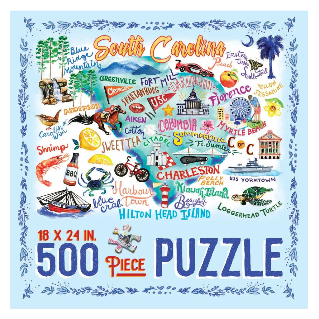 South Carolina Puzzle – Historic Charleston Foundation Gift Store
